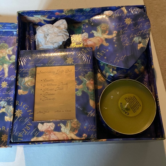 Office | Nwot Angel Stationery Gift Box | Poshmark
